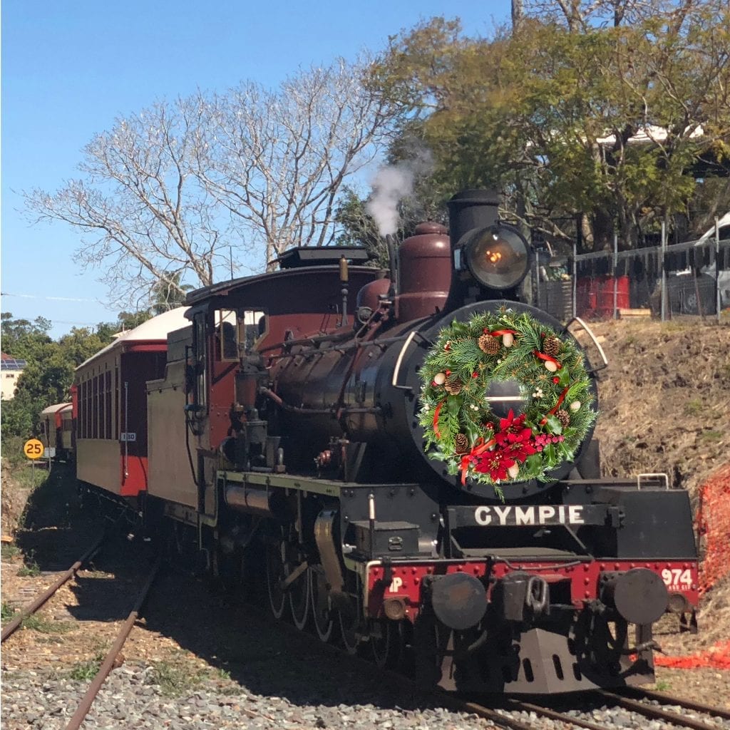 All aboard the Mary Valley Rattler Christmas Train - Mary Valley Rattler