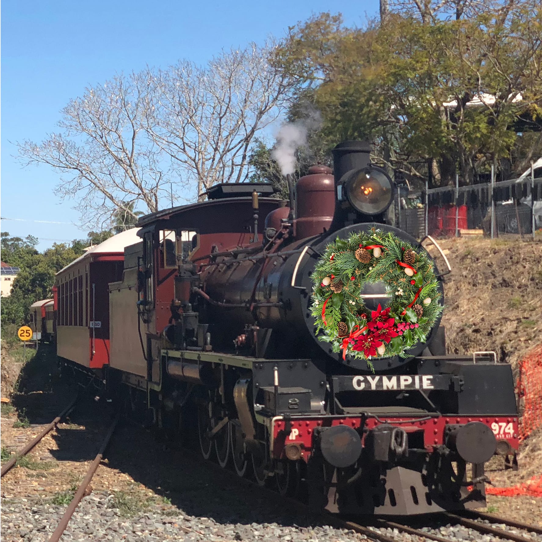 All aboard the Mary Valley Rattler Christmas Train - Mary Valley Rattler